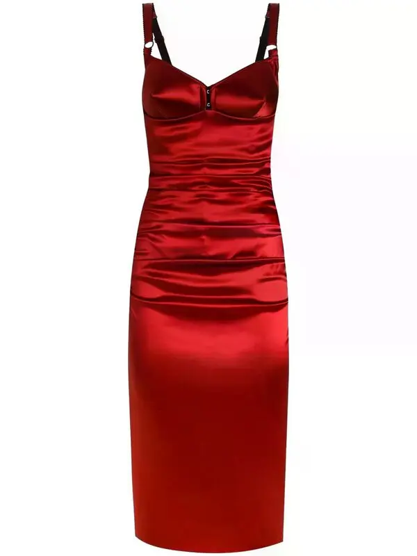 Dolce & Gabbana Bustier Midi Dress