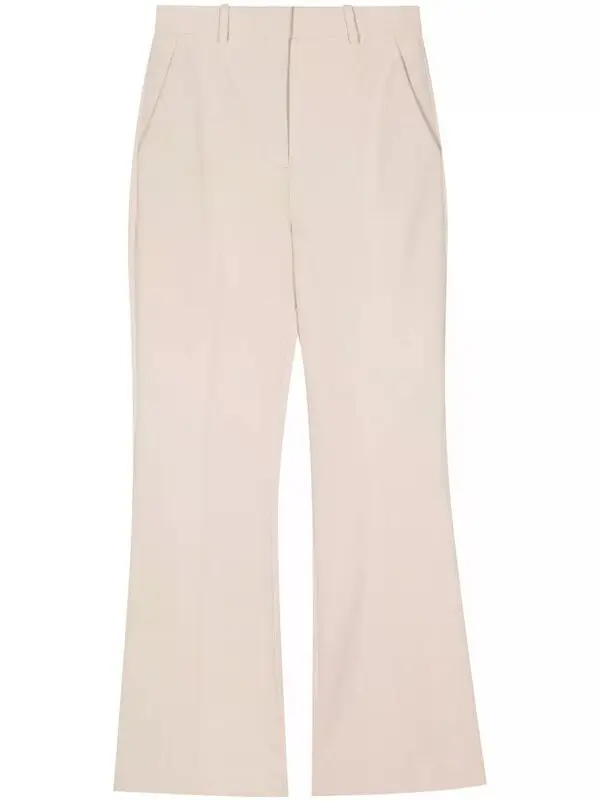 CIRCOLO 1901 Pressed Crease Wide-leg Trousers