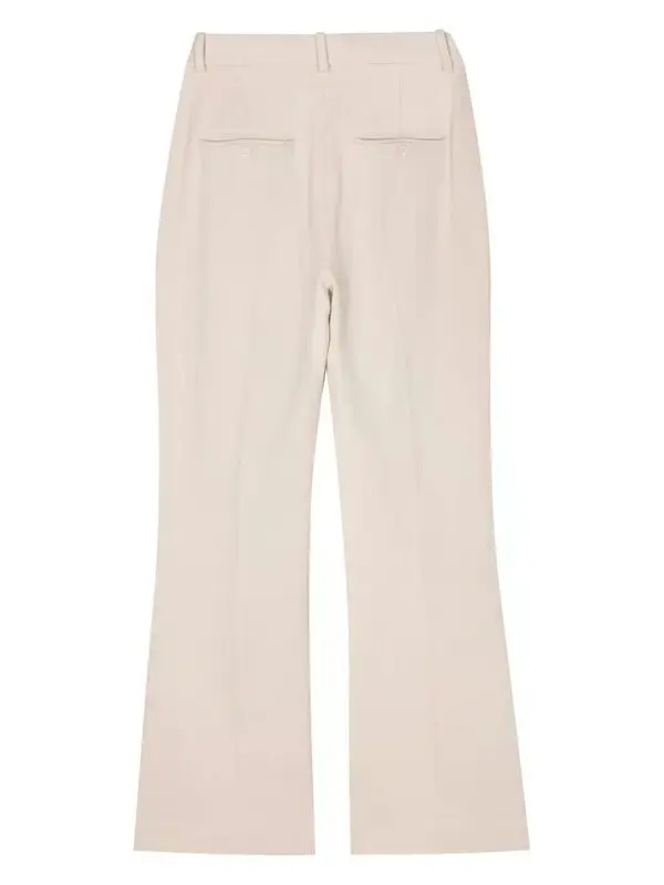 CIRCOLO 1901 Pressed Crease Wide-leg Trousers