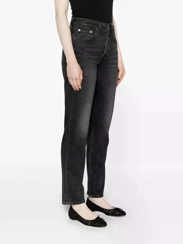 LEVI'S 501 Mid-rise Straight-leg Jeans