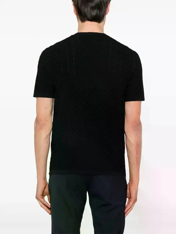 Emporio Armani Geometric-pattern T-shirt