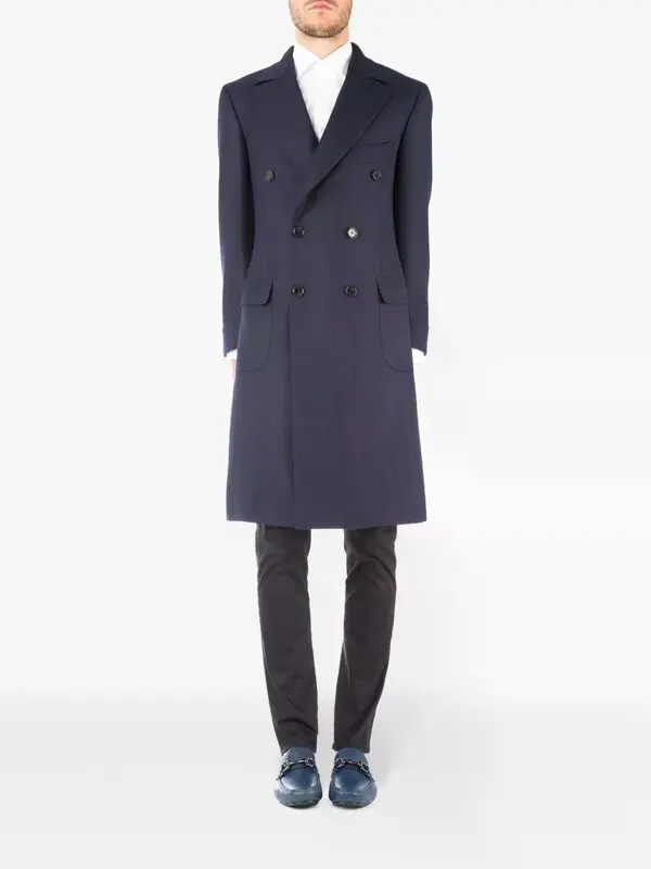Cesare Attolini Double-breasted Coat