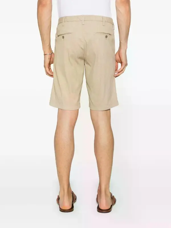 MYTHS Checked Bermuda Shorts