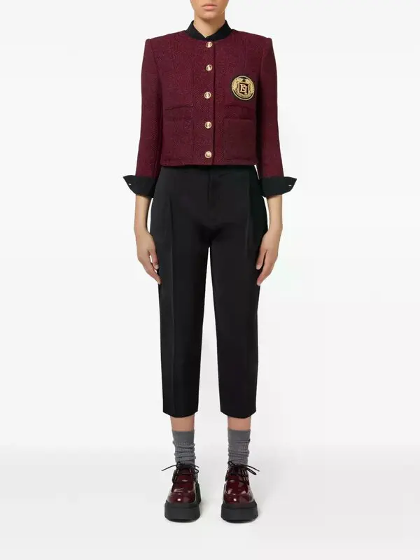 Elisabetta Franchi Cropped Trousers