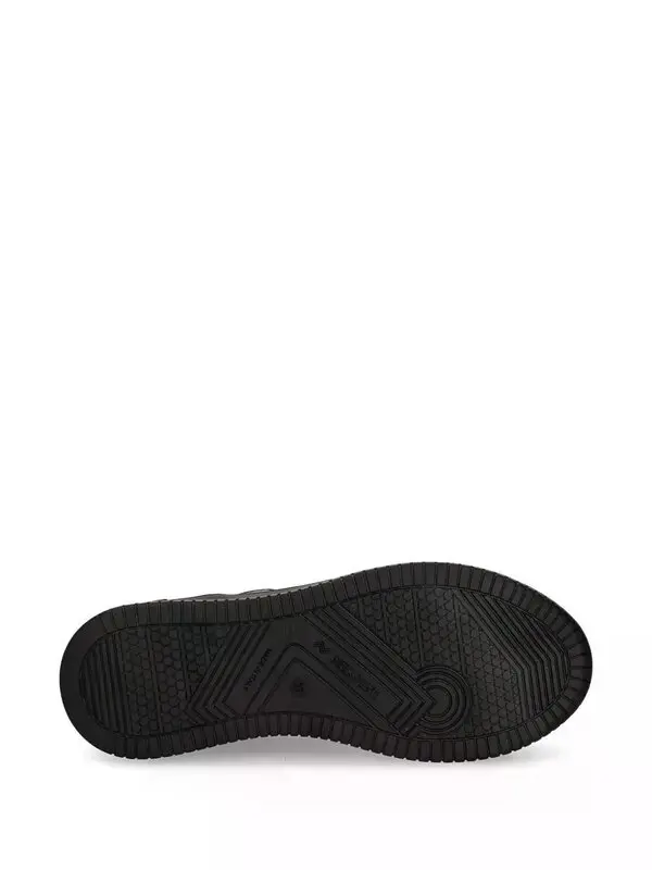 Missoni Suede Lace-up Sneakers With Zigzag Print
