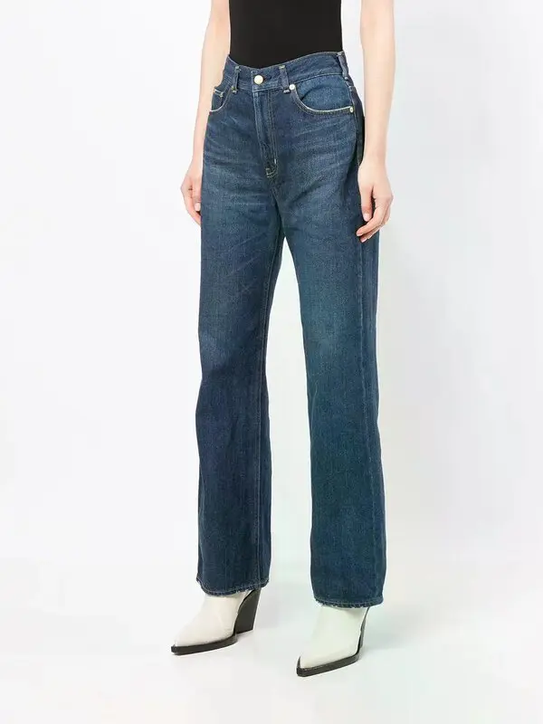 TU ES MON TRESOR Lapis Lazuli Straight-leg Jeans