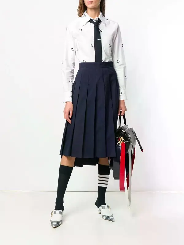 Thom Browne School Uniform Pleated Skirt