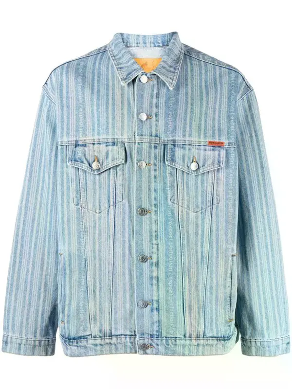 Martine Rose Striped Denim Jacket