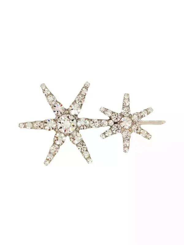JENNIFER BEHR Venus Embellished Bobby Pin - Silver