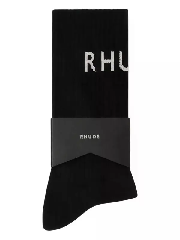 Rhude Classic Logo Socks