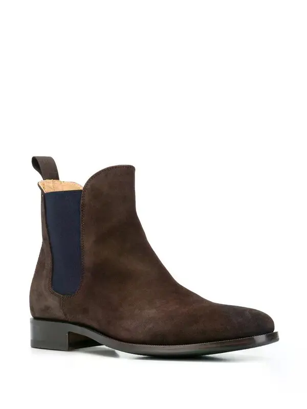 SCAROSSO Giancarlo Chelsea Boots - Brown