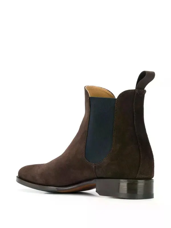 SCAROSSO Giancarlo Chelsea Boots - Brown