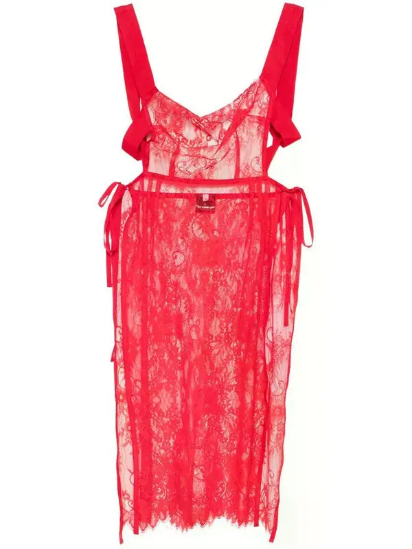 Alchemy Fashions Lia Midi Dress - Red