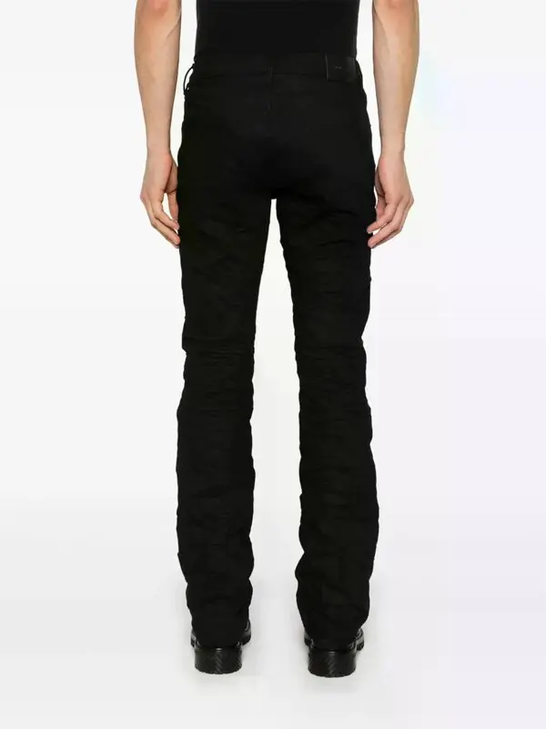 PURPLE BRAND Raw Flared Jeans