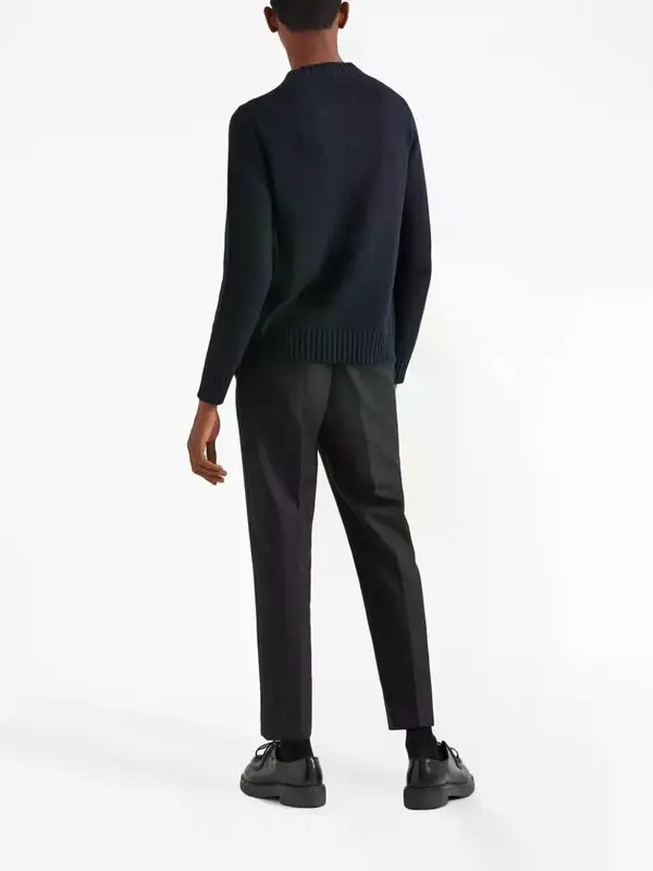 Prada Logo-embroidered Sweater