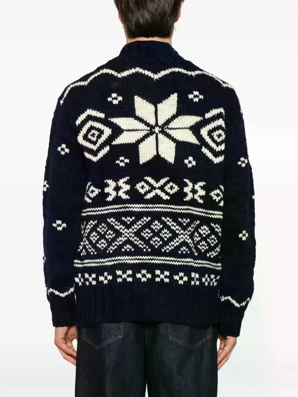 Polo Ralph Lauren Intarsia Knit High Neck Sweater