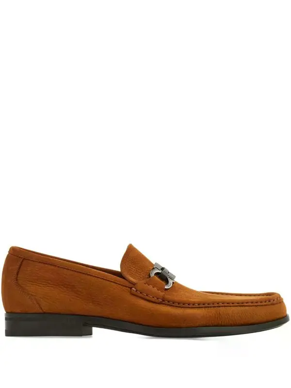 FERRAGAMO Gancini-buckle Loafers