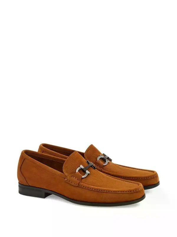 FERRAGAMO Gancini-buckle Loafers