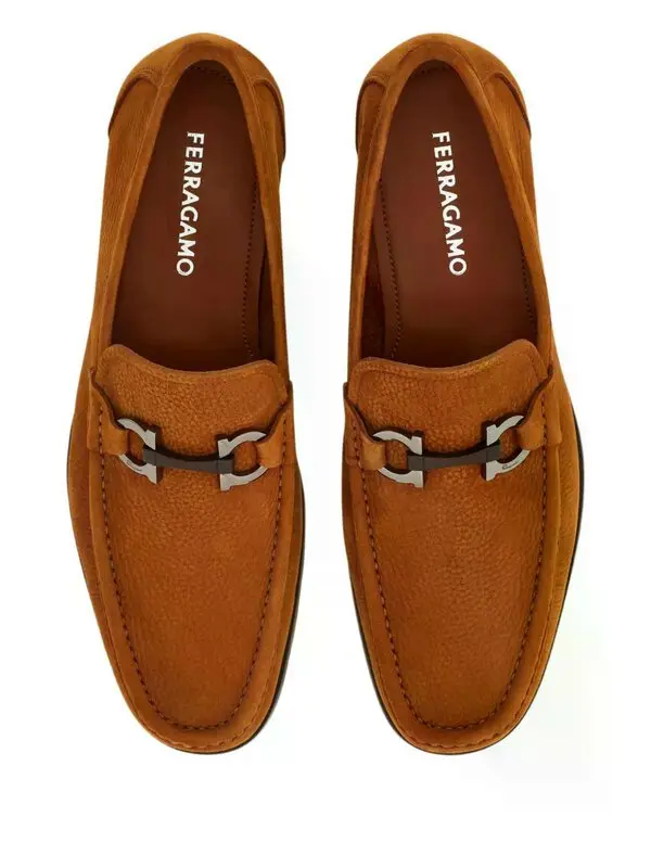 FERRAGAMO Gancini-buckle Loafers
