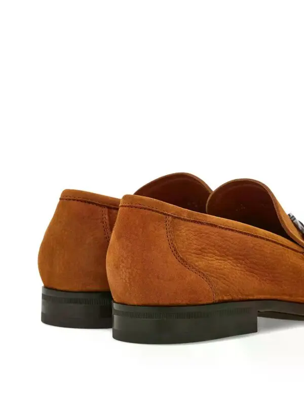 FERRAGAMO Gancini-buckle Loafers