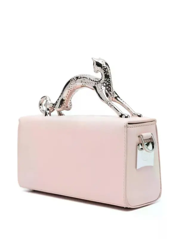 LANVIN Pencil Cat Nano Top Handle Bag - Pink