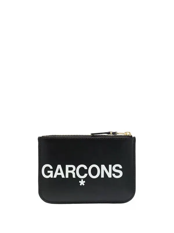 Comme Des Garçons Small Logo-print Pouch