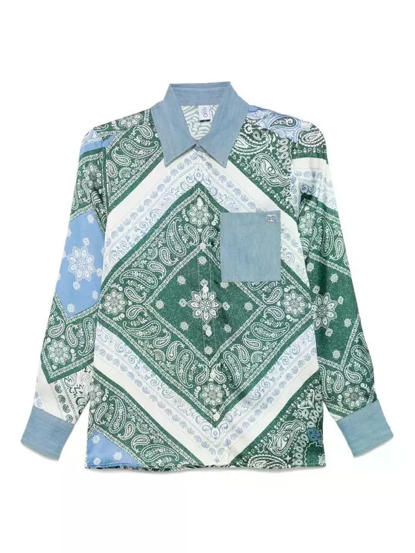 Liu Jo Bandana-print Shirt