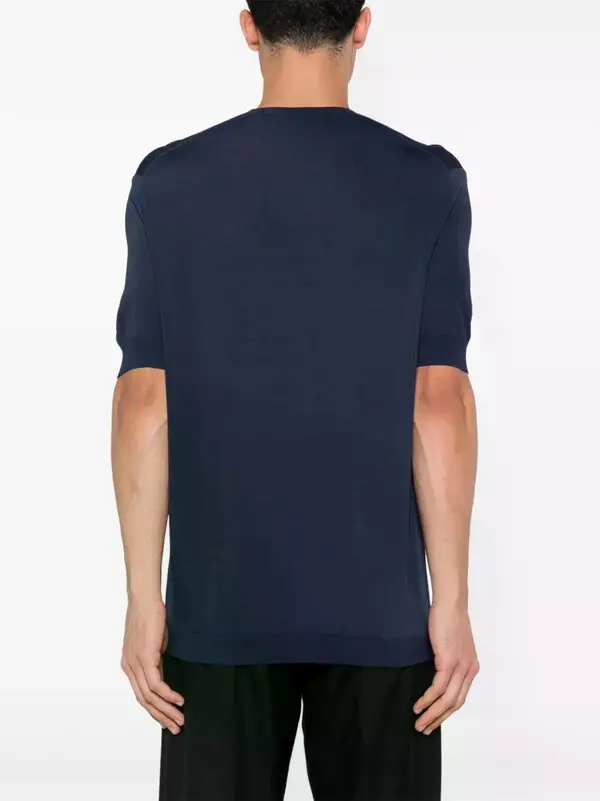 LOW BRAND Fine-knit T-shirt