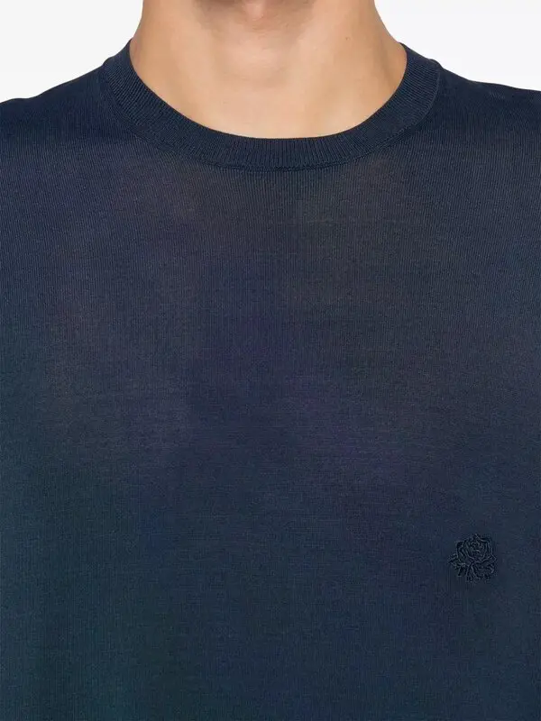 LOW BRAND Fine-knit T-shirt