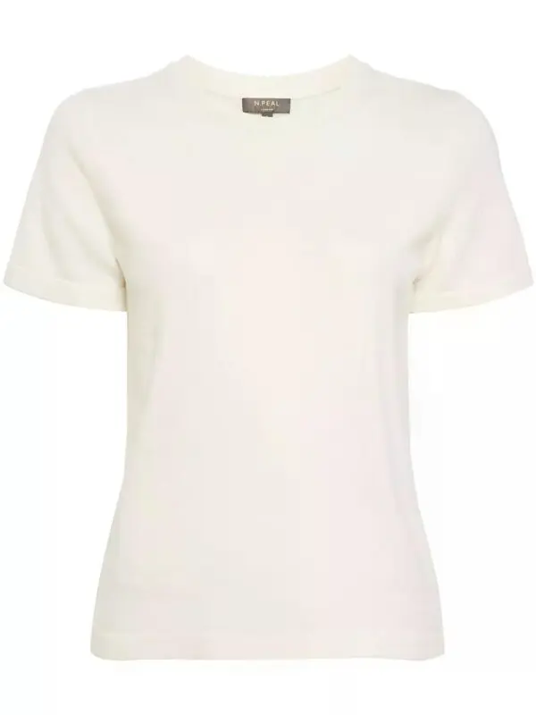 N.peal Crew-neck Cashmere T-shirt