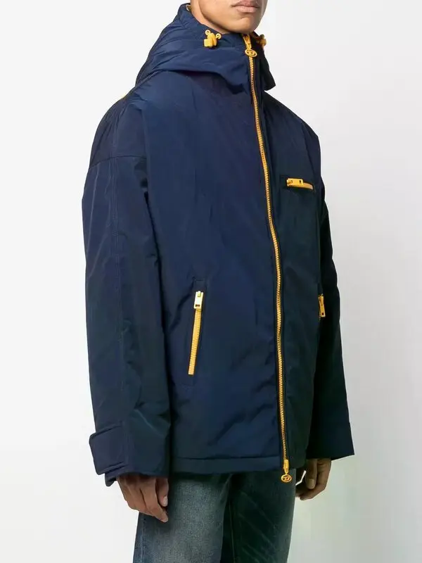 DIESEL® Hooded Logo-print Jacket