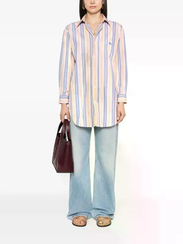 Etro Striped Cotton Shirt