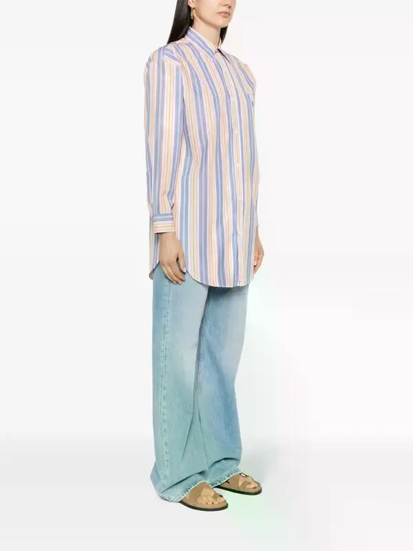 Etro Striped Cotton Shirt