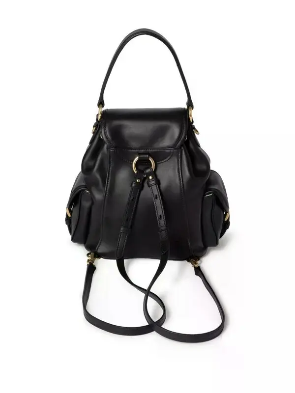 Miu Miu Leather Convertible Backpack