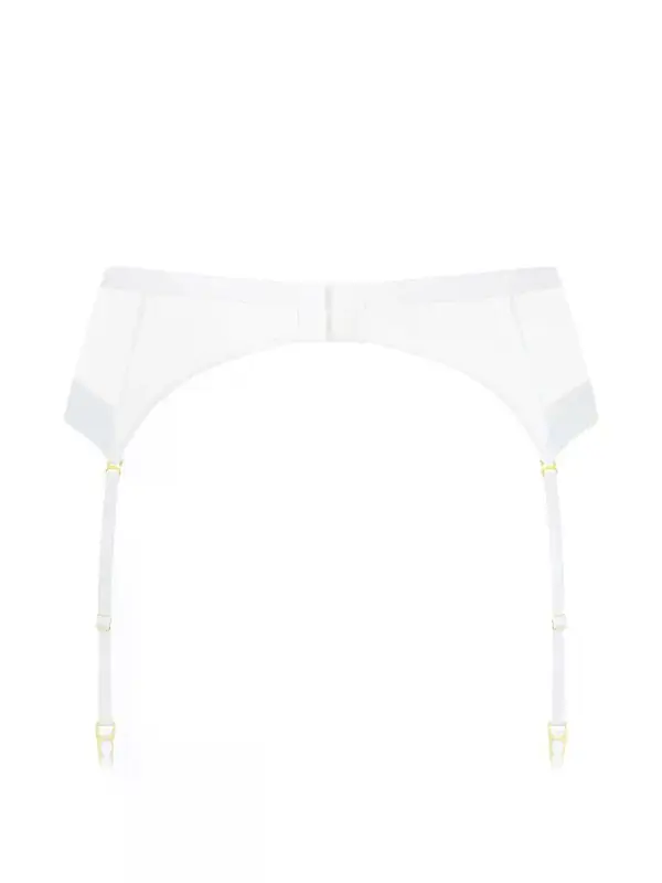 MAISON CLOSE Corps À Corps Garter Belt - White