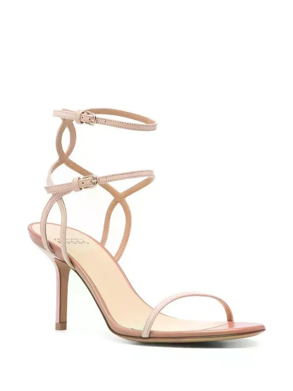 FRANCESCO RUSSO 80mm Leather Sandals