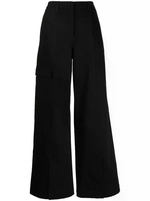 Goen.j Wide-leg Cargo Trousers