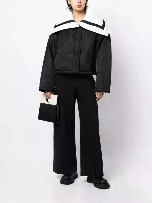 Goen.j Wide-leg Cargo Trousers