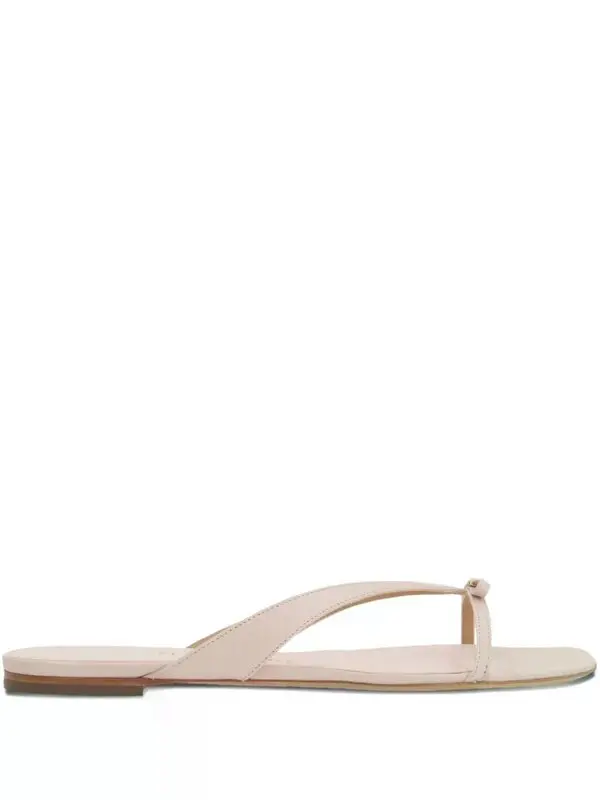FERRAGAMO Mini Bow Flip Flops - Pink