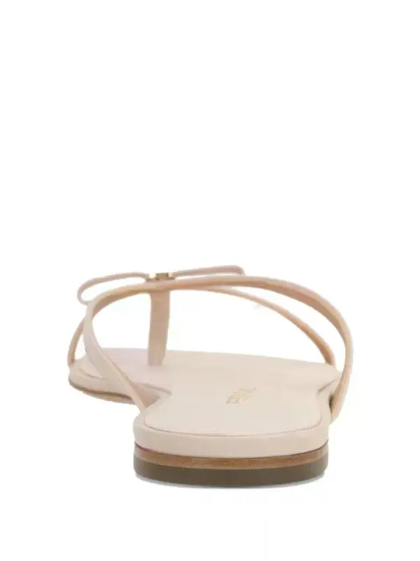 FERRAGAMO Mini Bow Flip Flops - Pink