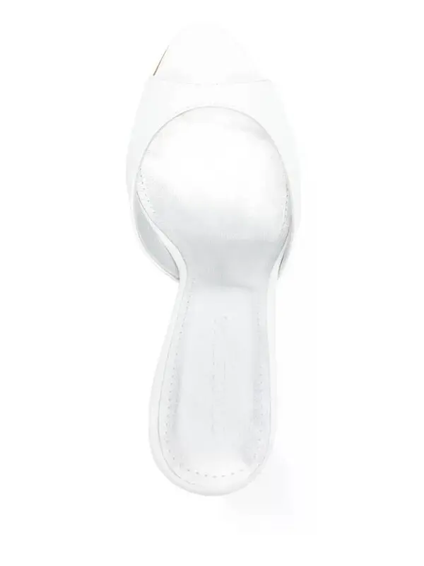 GINISSIMA Vicky Heeled Sandals - White