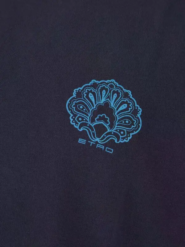 Etro Logo-print Cotton T-shirt