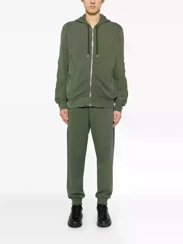 Alexander McQueen Slim-fit Cotton Track Pants