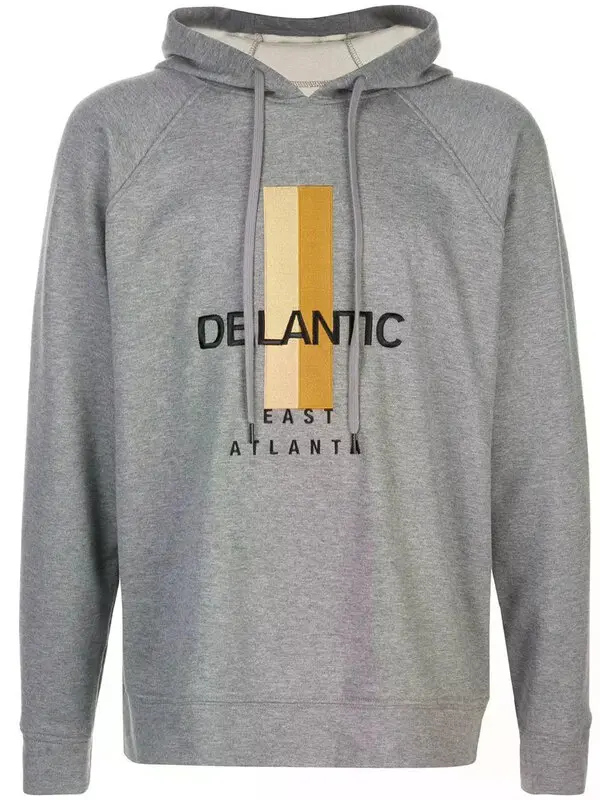 DELANTIC East Atlanta Runway Fleece Hoodie - Grey