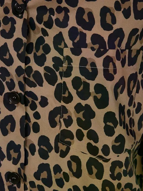 Aspesi Leopard-print Shirt