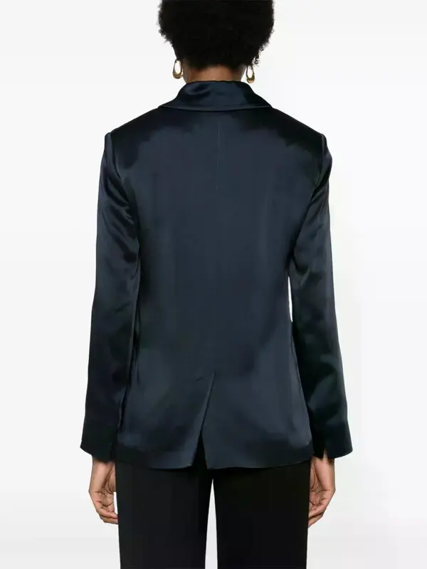 Max Mara Single-breasted Satin Blazer