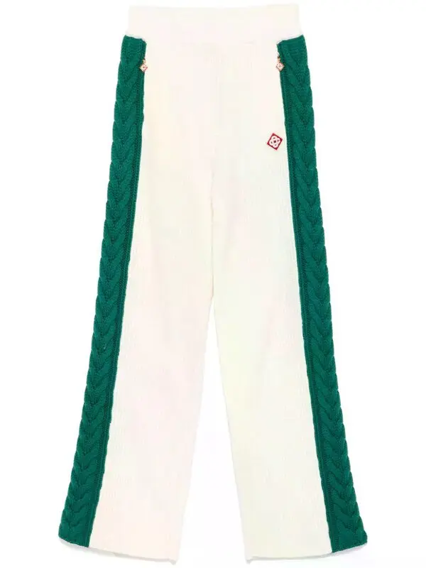 Casablanca Cable-knit Trousers