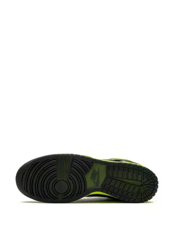 Nike X Doaf Dunk Low What The Duck- University Of Oregon Home Sneakers - Green