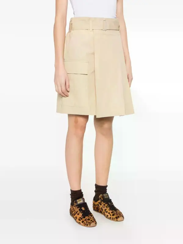 Kenzo Asymmetric Cargo Skirt