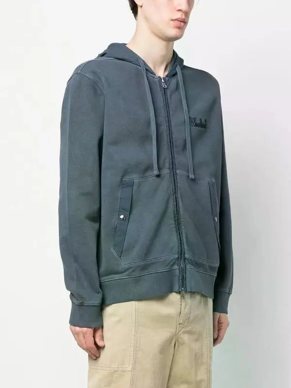 Woolrich Embroidered-logo Cotton Hoodie